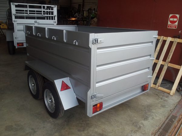 Remolque 2 ejes con freno 750 kg – REMOLQUES TRICAR