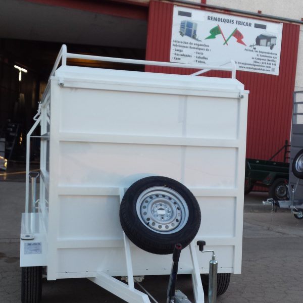 Remolque 2 ejes con freno 900 kg autoescuela – REMOLQUES TRICAR