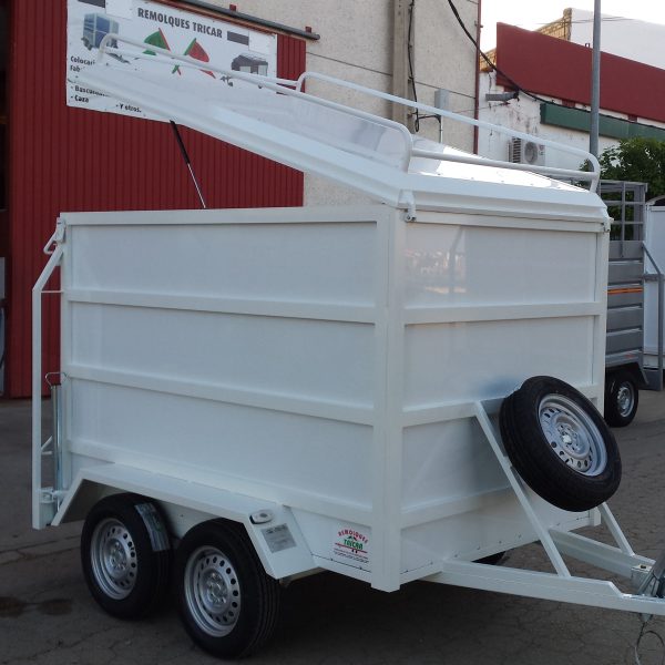 Remolque 2 ejes con freno 900 kg autoescuela – REMOLQUES TRICAR